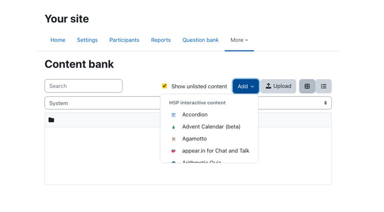 Moodle Content Bank: Kelola Materi Digital Lebih Rapi
